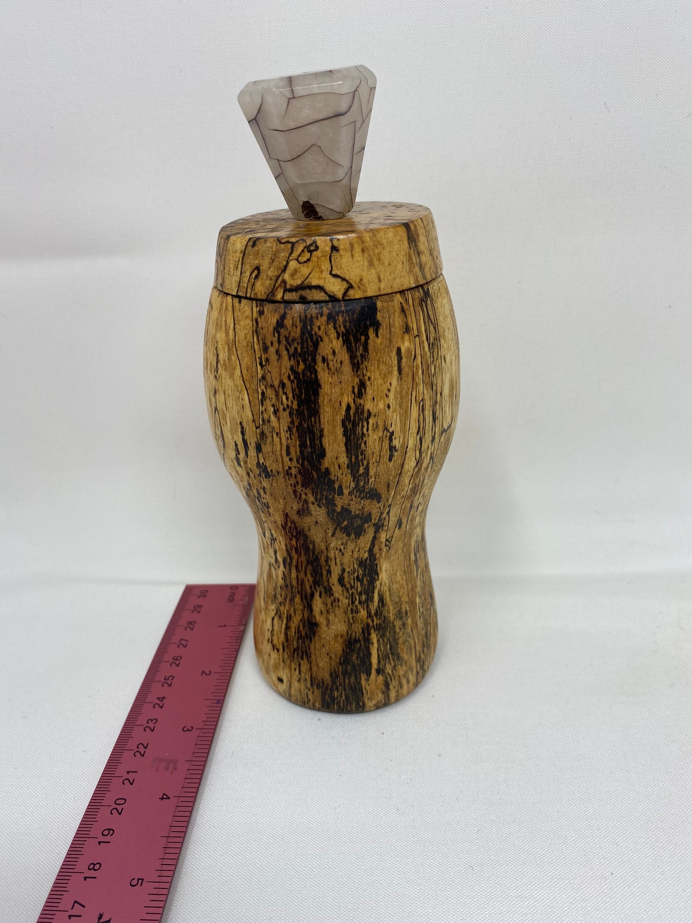 Spalted Tamarind Hand Turned Container With Lid. - Etsy