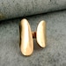 Open Ring, Gold Long Ring, Chunky Ring, Large Ring, Cuff Ring Gold ...