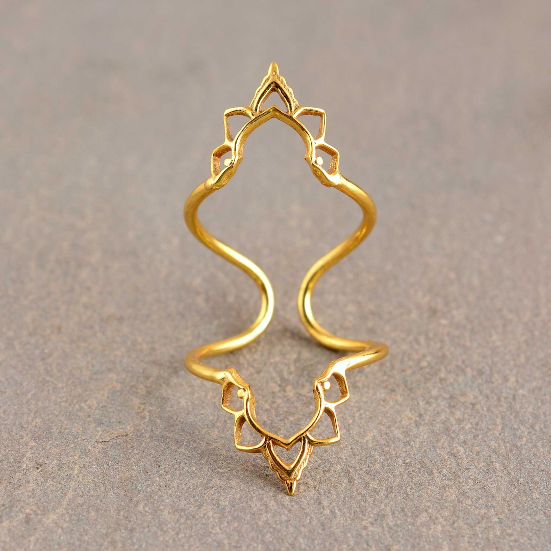 Arthritis Ring, Splint Knuckle Ring, Simple Midi Ring, Tarnish Free ...