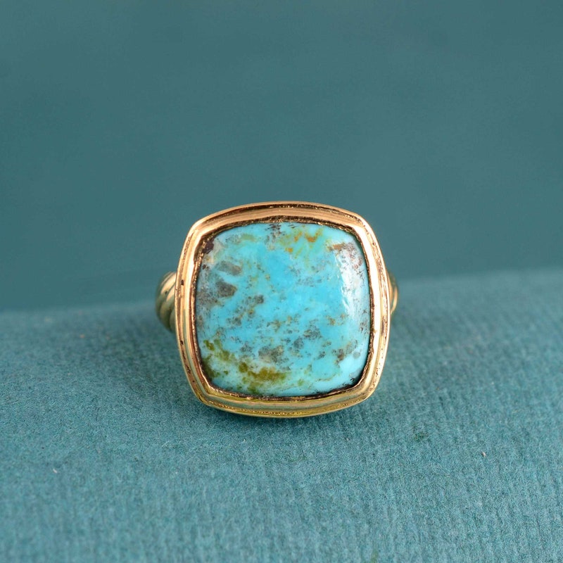 Turquoise Ring - Etsy