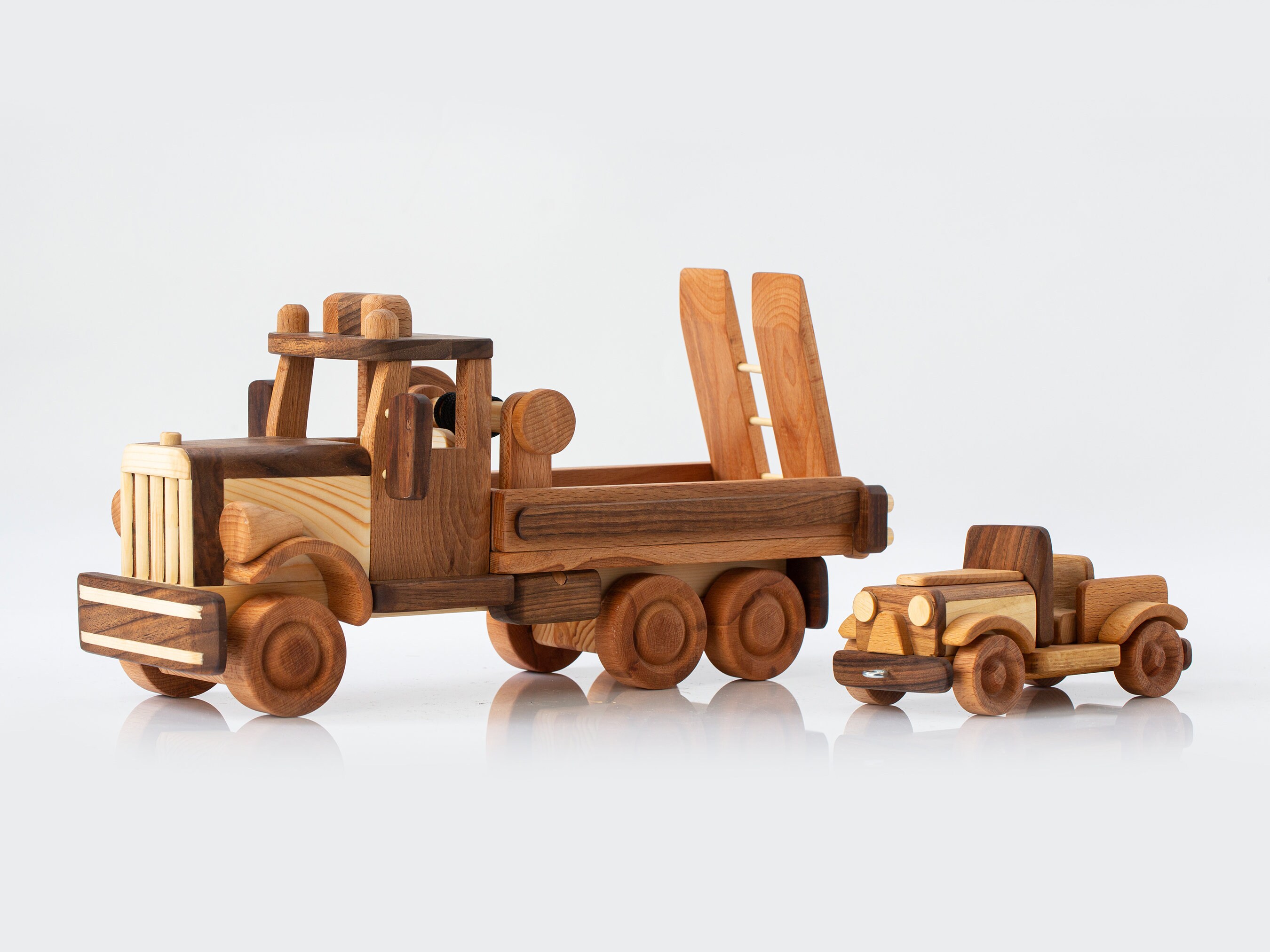 Toy Log Trucks Woods Equipment