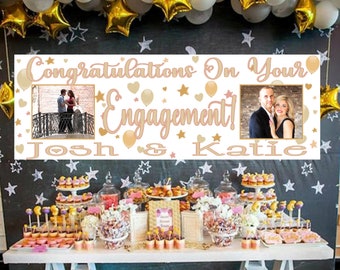 Engagement Party Poster - Etsy