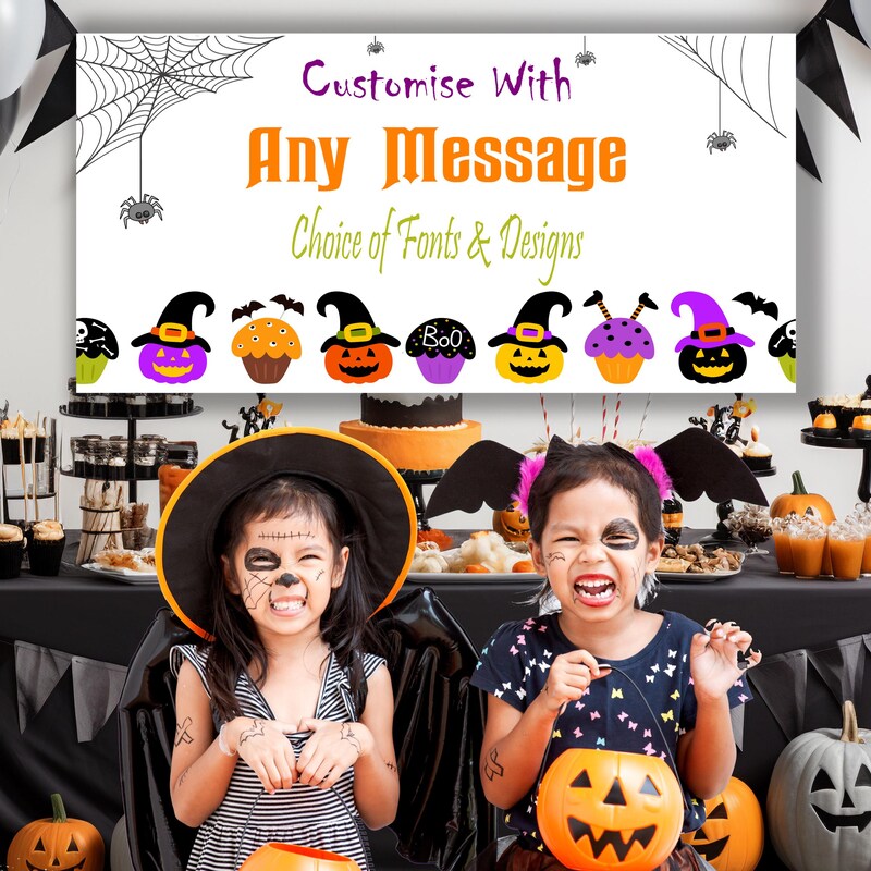 Halloween Banner - Etsy