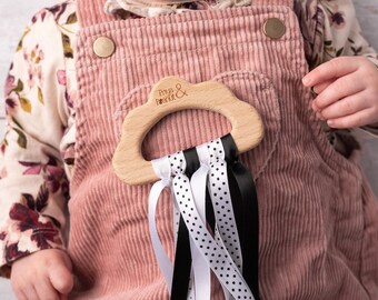 Wooden Ribbon Toy - Etsy