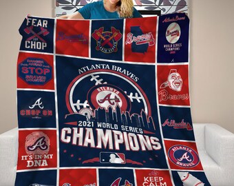 Atlanta Braves Quilt - Etsy