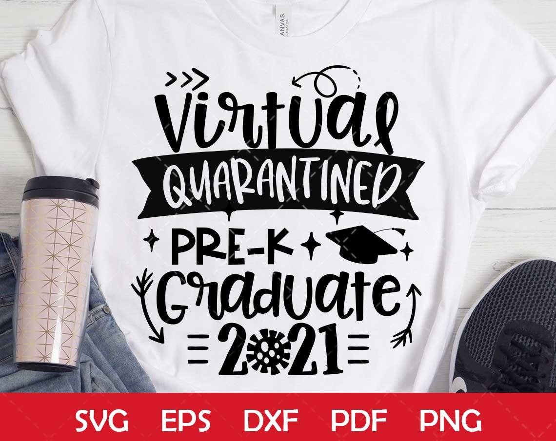 Preschool Graduation 2020 One Where They Were Quarantined svg Prek Pre ...