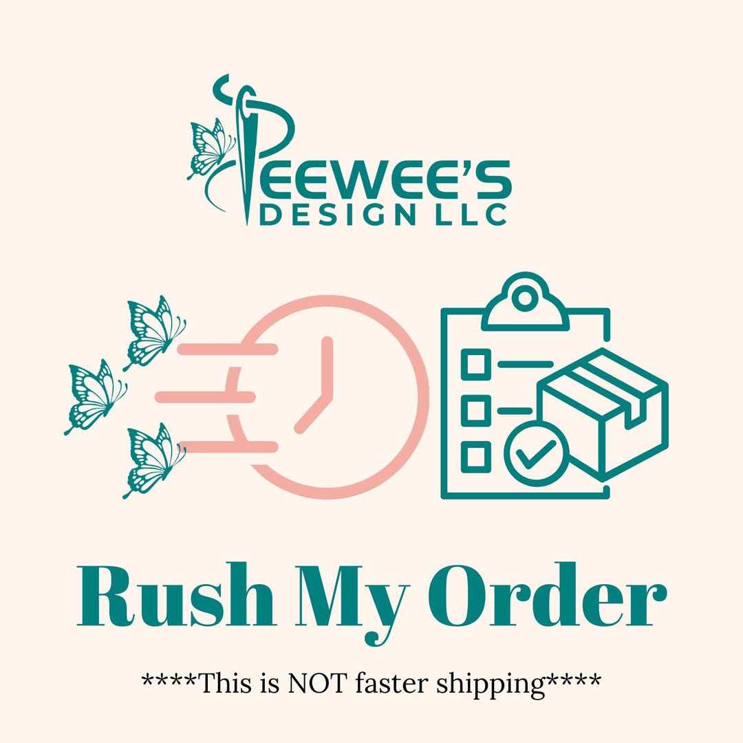 Rush My Order/expedited Processing Time - Etsy
