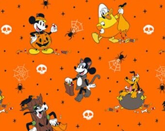 Mickey Mouse Orange Background - Etsy