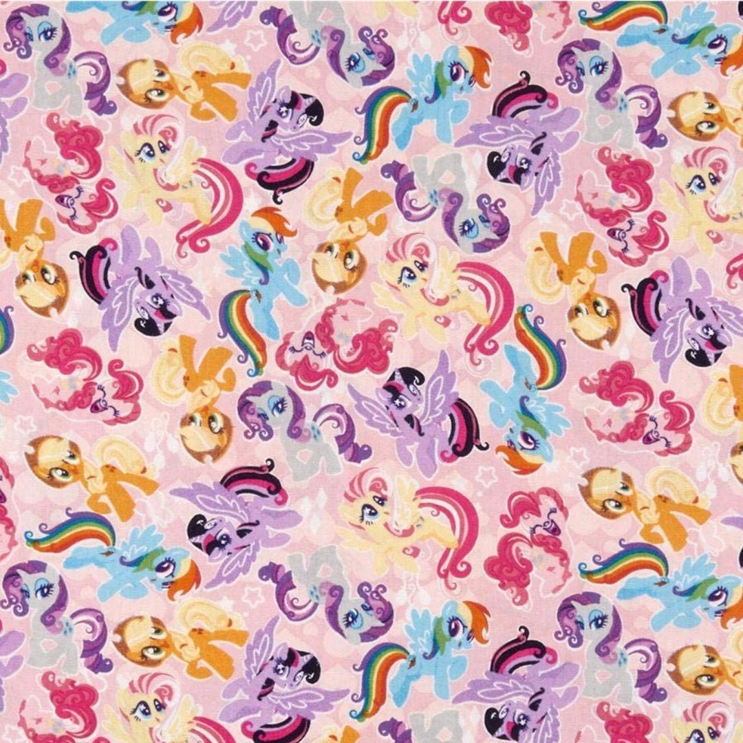 My Little Pony Fabric by the Yard FBTY Fat Quarters FQ Half Many ...