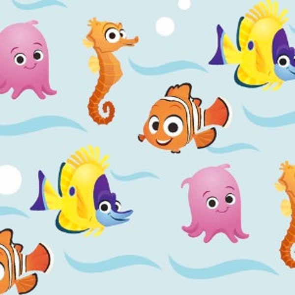 Finding Nemo Fabric - Etsy