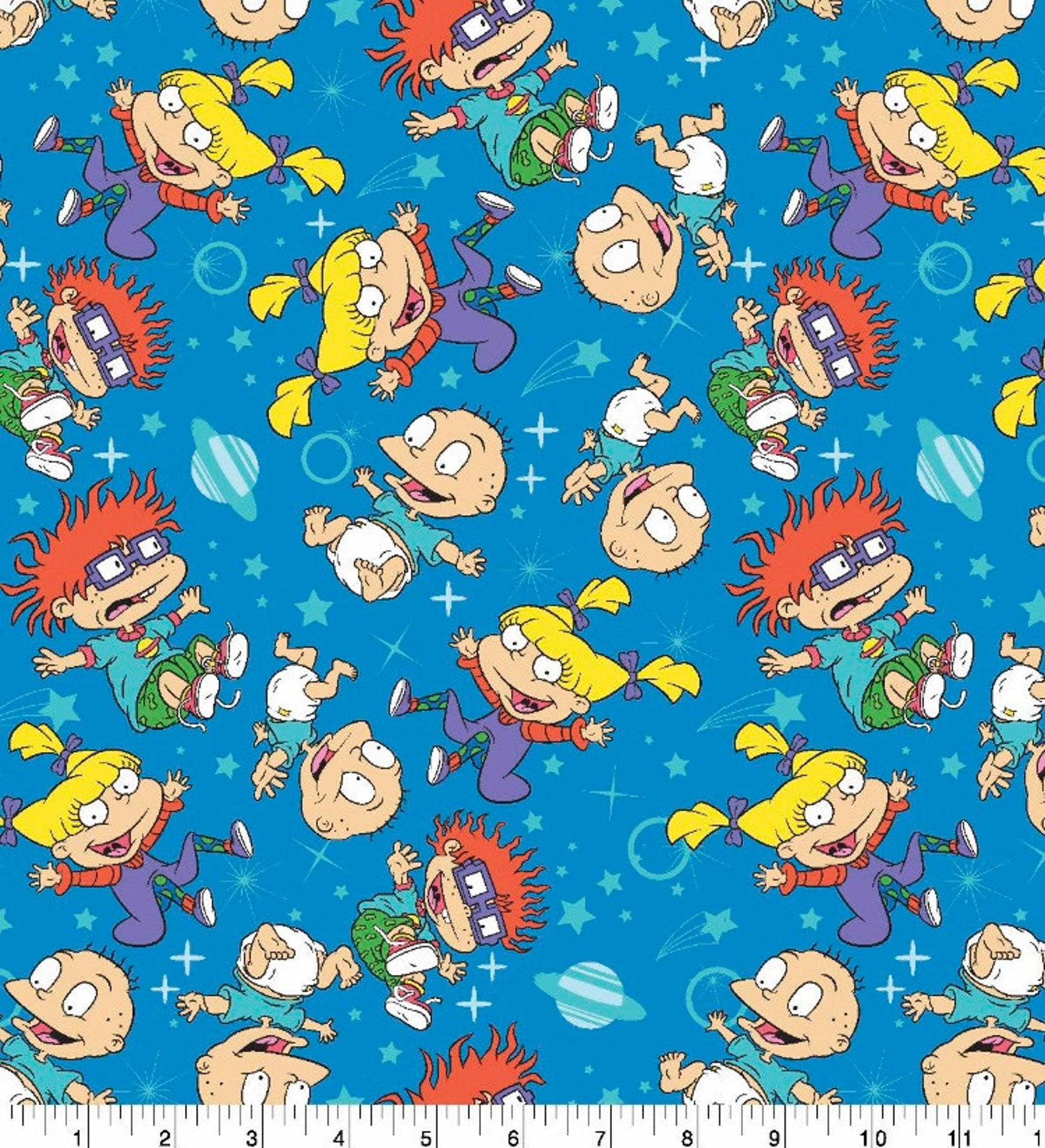 Rugrats Fabric Fat Quarter Lot Bundle Mystery Set of 1 3 NO | Etsy