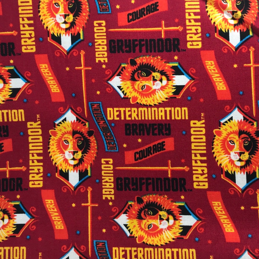 Harry Potter Hogwarts Red Gryffindor Determination Courage Bravery ...