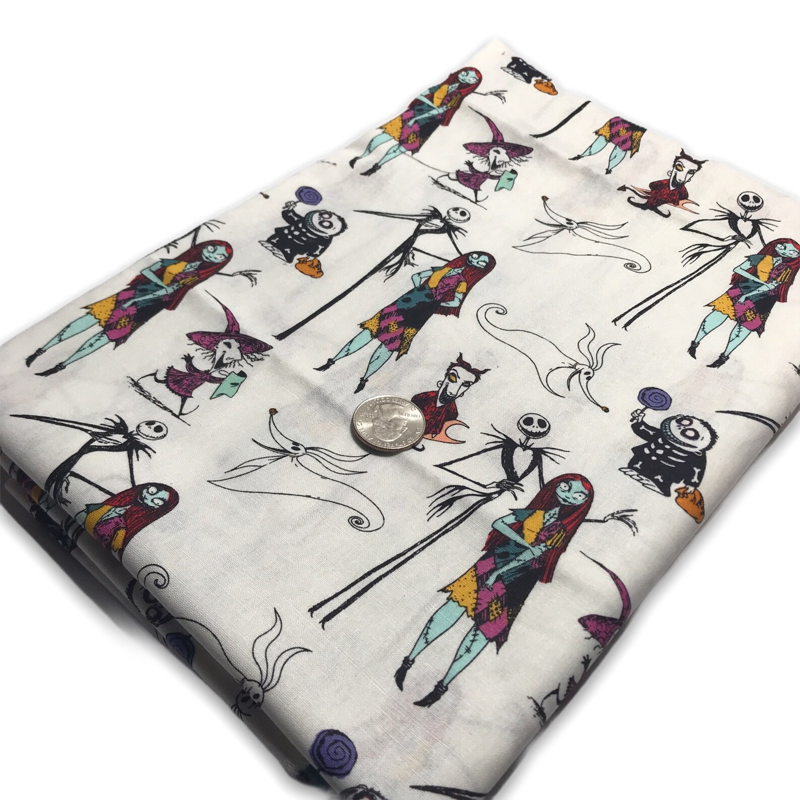 Nightmare Before Christmas Zero Graveyard Fabric by the Yard - Etsy
