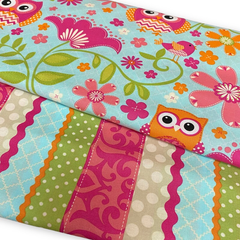 Owl Fabric - Etsy