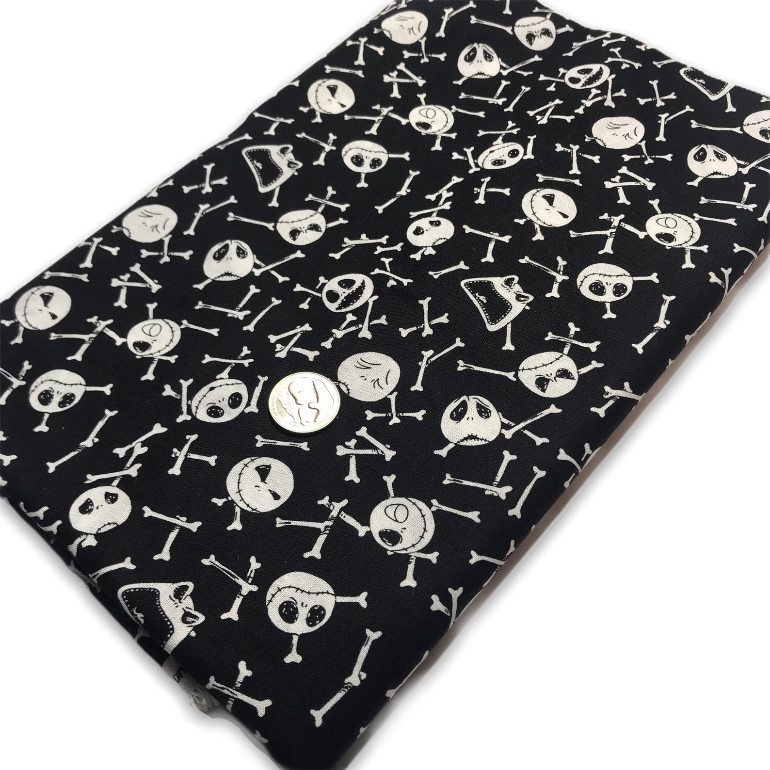 Nightmare Before Christmas Zero Graveyard Fabric by the Yard - Etsy