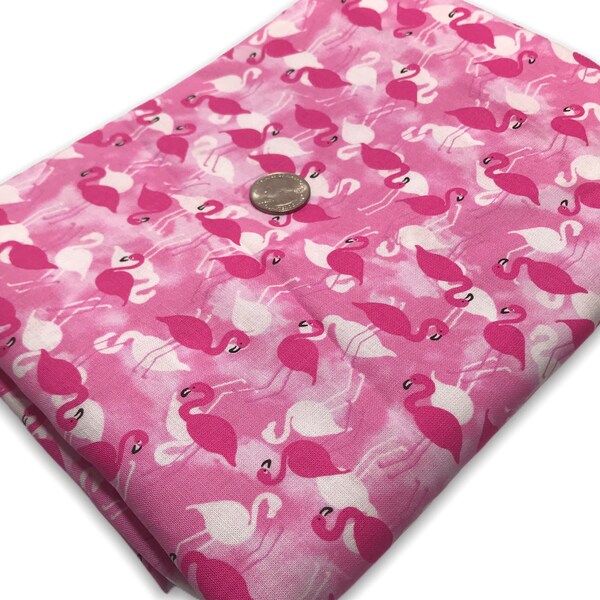 Flamingo Fabric - Etsy