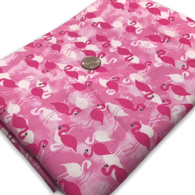 Flamingo Fabric - Etsy