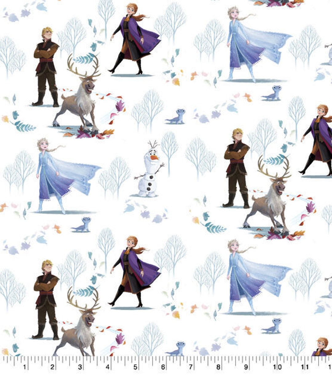 Disney Princess Elsa Frozen Fabric by Fat Quarter FQ Half Many Patterns ...