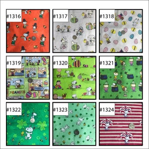 Peanuts Snoopy Set Sail Travel Fabric by Fat Quarter FQ Half Many ...