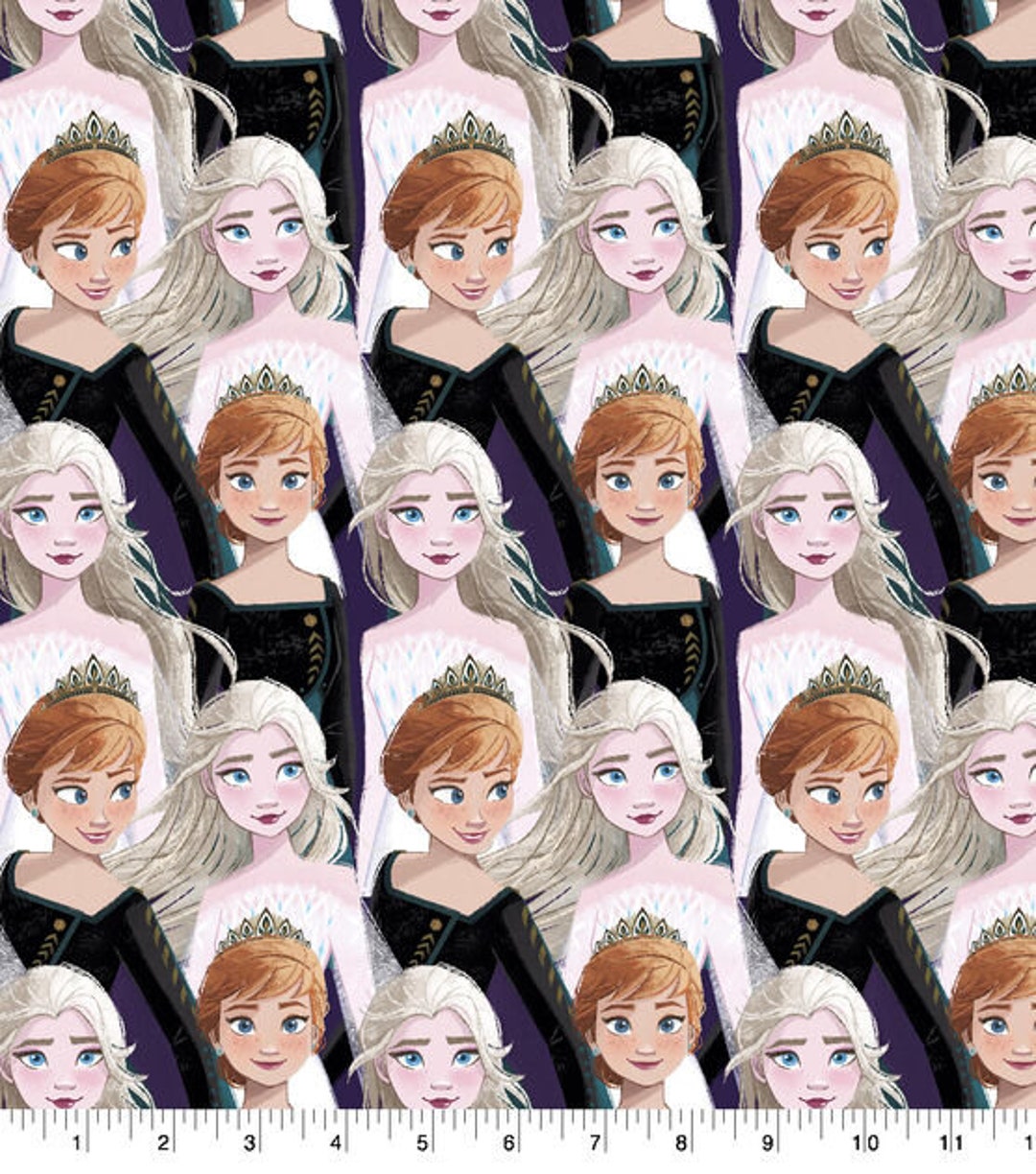 Disney Princess Elsa Frozen Fabric by Fat Quarter FQ Half Many Patterns ...