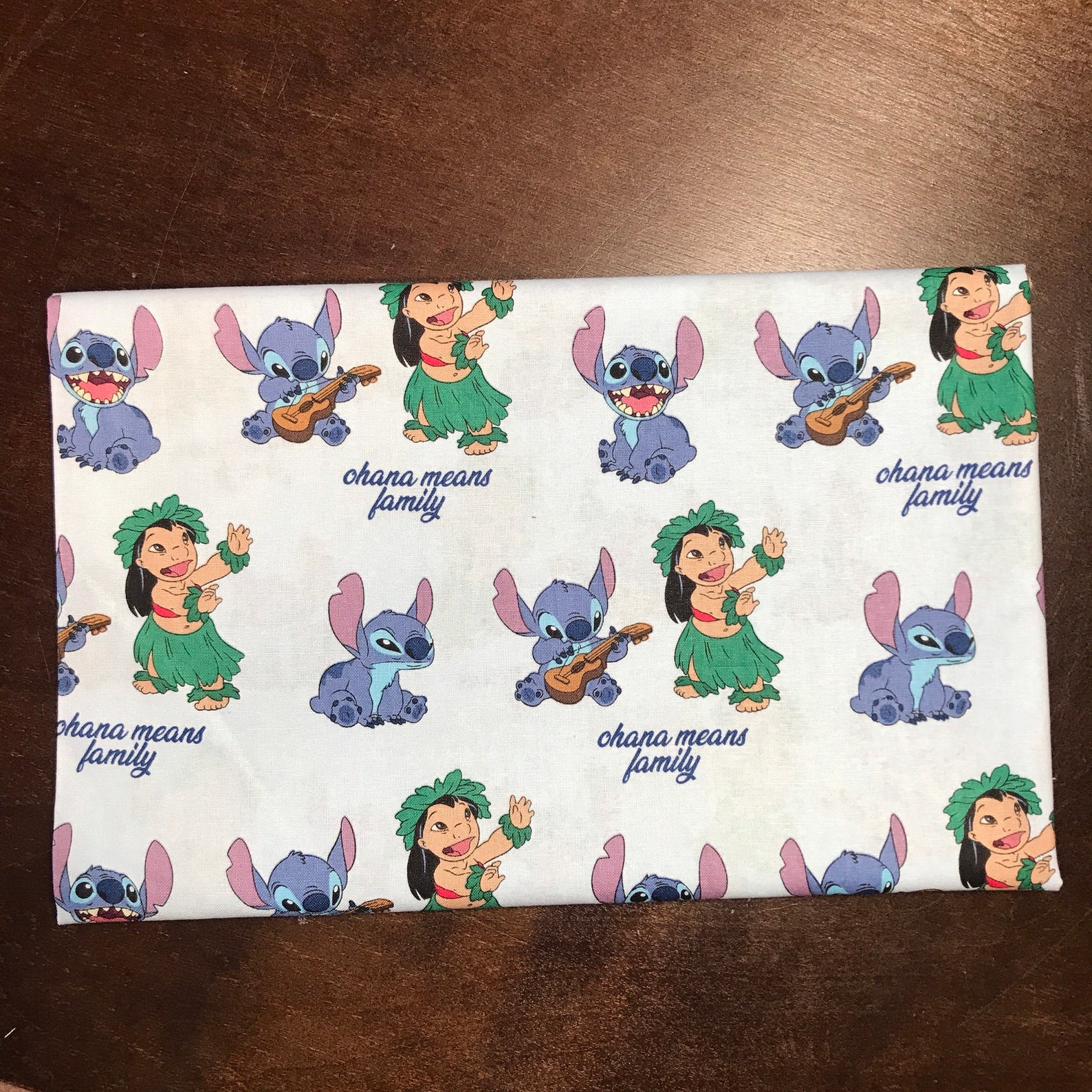 Lilo and Stitch Print Fabric By the Yard FBTY Fat quarters FQ | Etsy