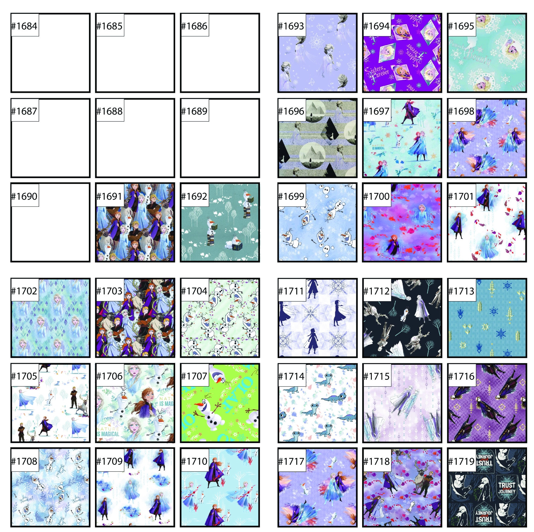 Disney Princess Fat Quarter Lot Bundle Mystery Set of 3 15 | Etsy