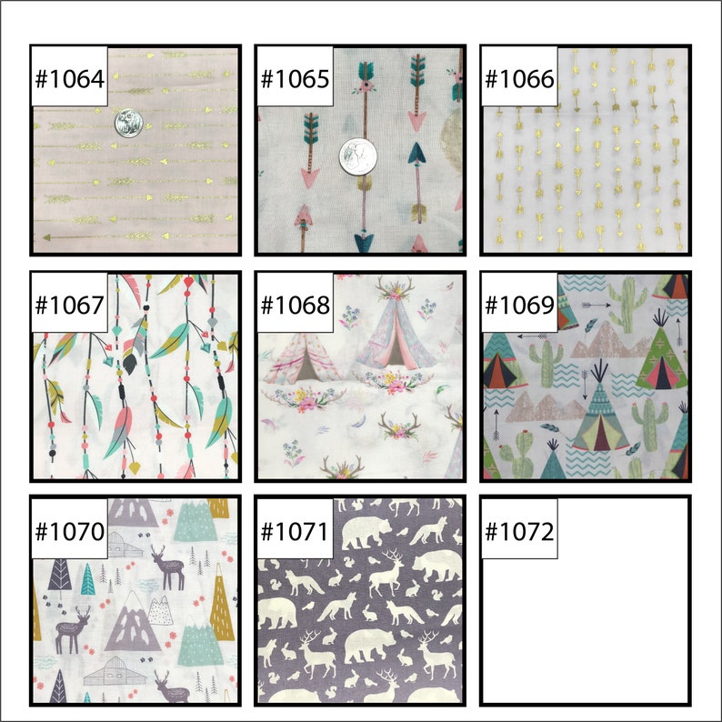 Hunting Camping Archery Fabric by Fat Quarter FQ Half 100% | Etsy