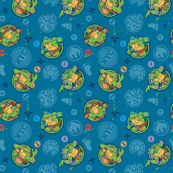 Teenage Mutant Ninja Turtles Fat Quarters - Etsy