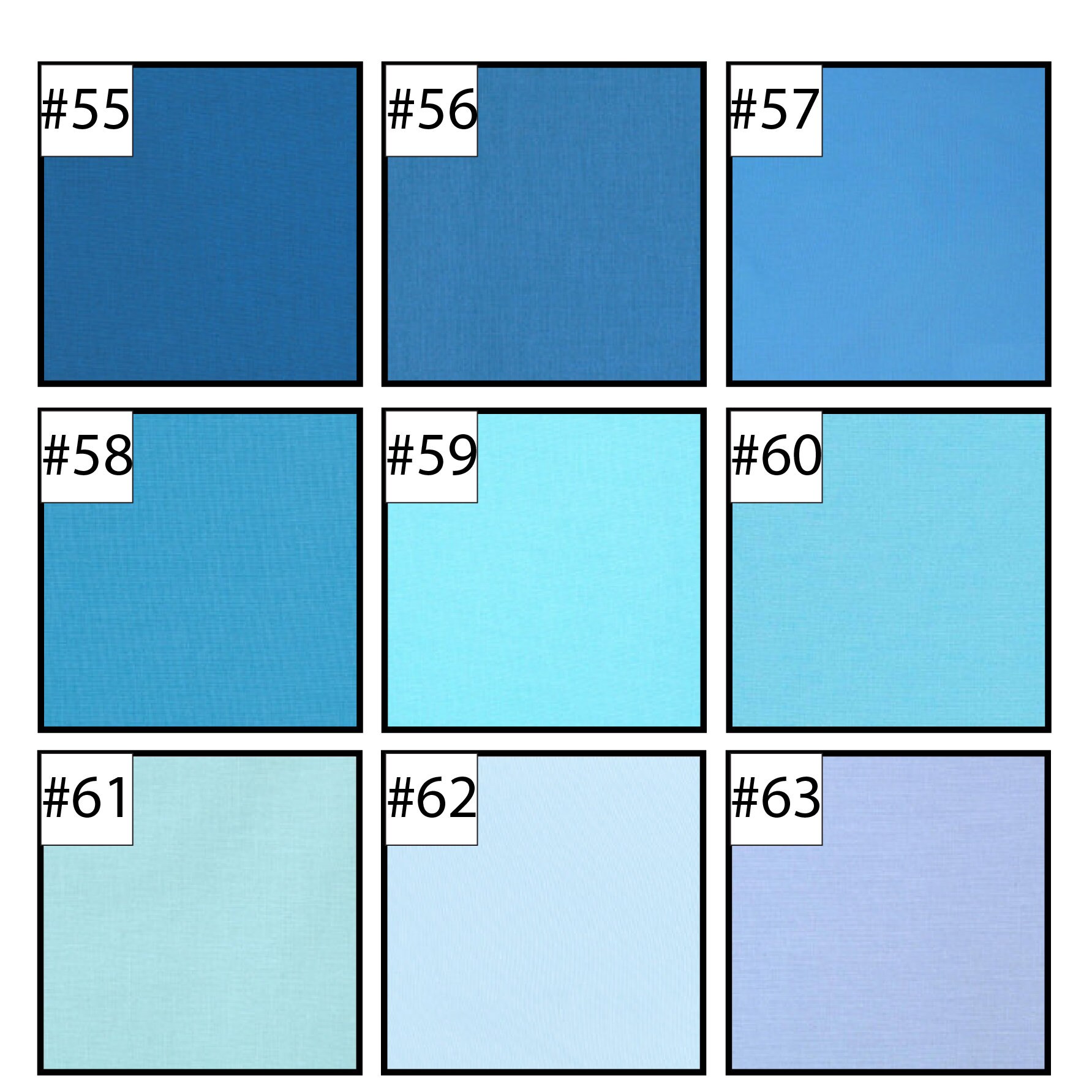 KONA Velvet Solids Fabric by the Yard FBTY Fat Quarters FQ - Etsy