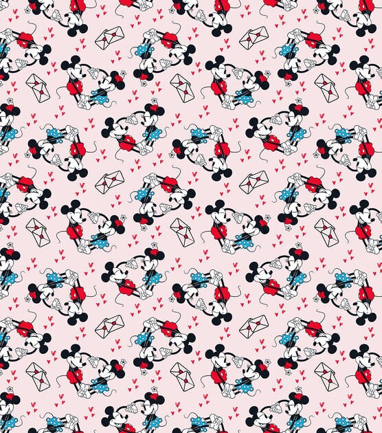 Mickey Mouse Print Fabric by the Yard FBTY Fat Quarters FQ - Etsy