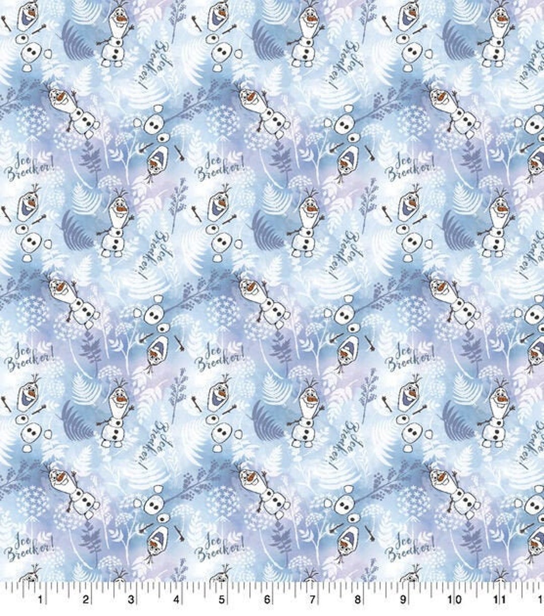 Disney Princess Elsa Frozen 2 Fabric by Fat Quarter FQ Half Patterns ...
