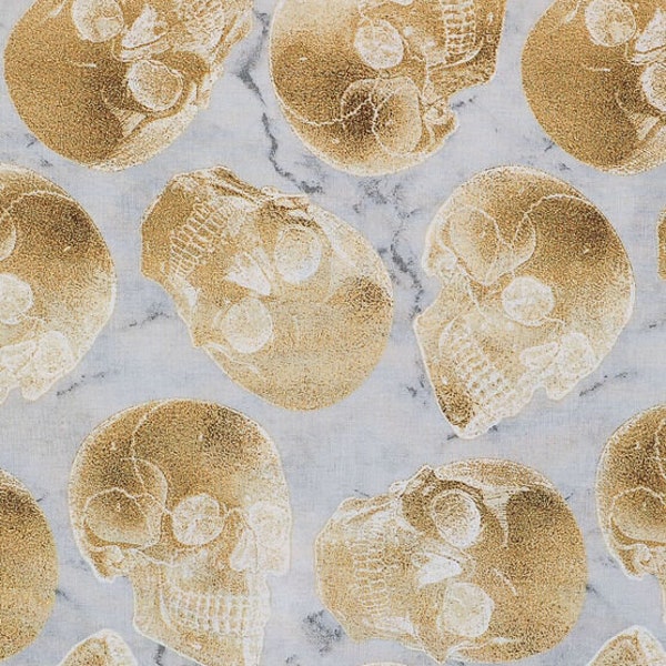 Skull Fabric - Etsy
