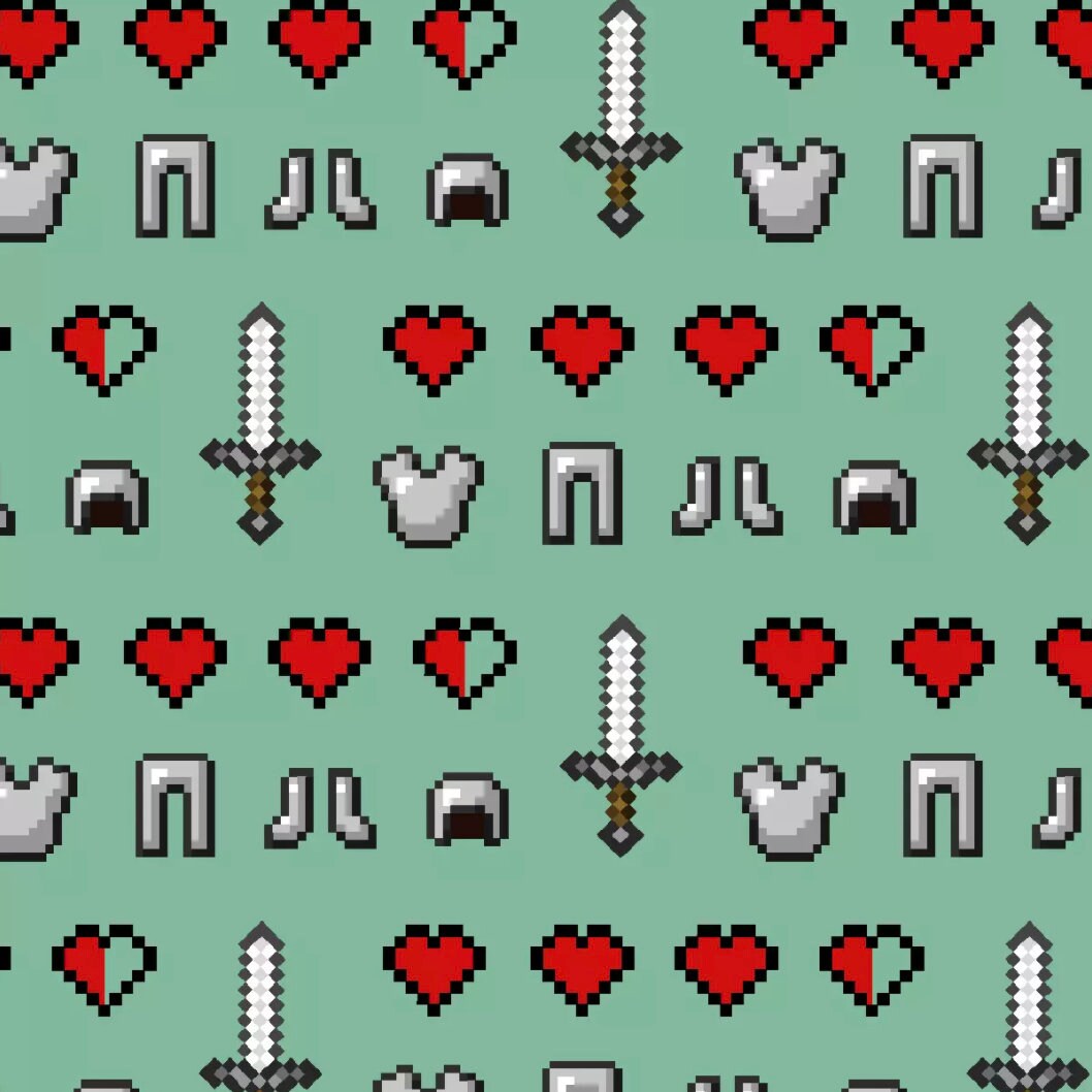 Minecraft Fat Quarter Lot Bundle Mystery Set of 2 4 Random | Etsy