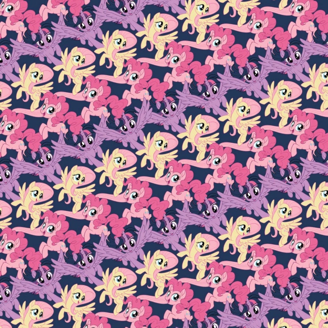 My Little Pony Fabric by the Yard FBTY Fat Quarters FQ Half Many ...