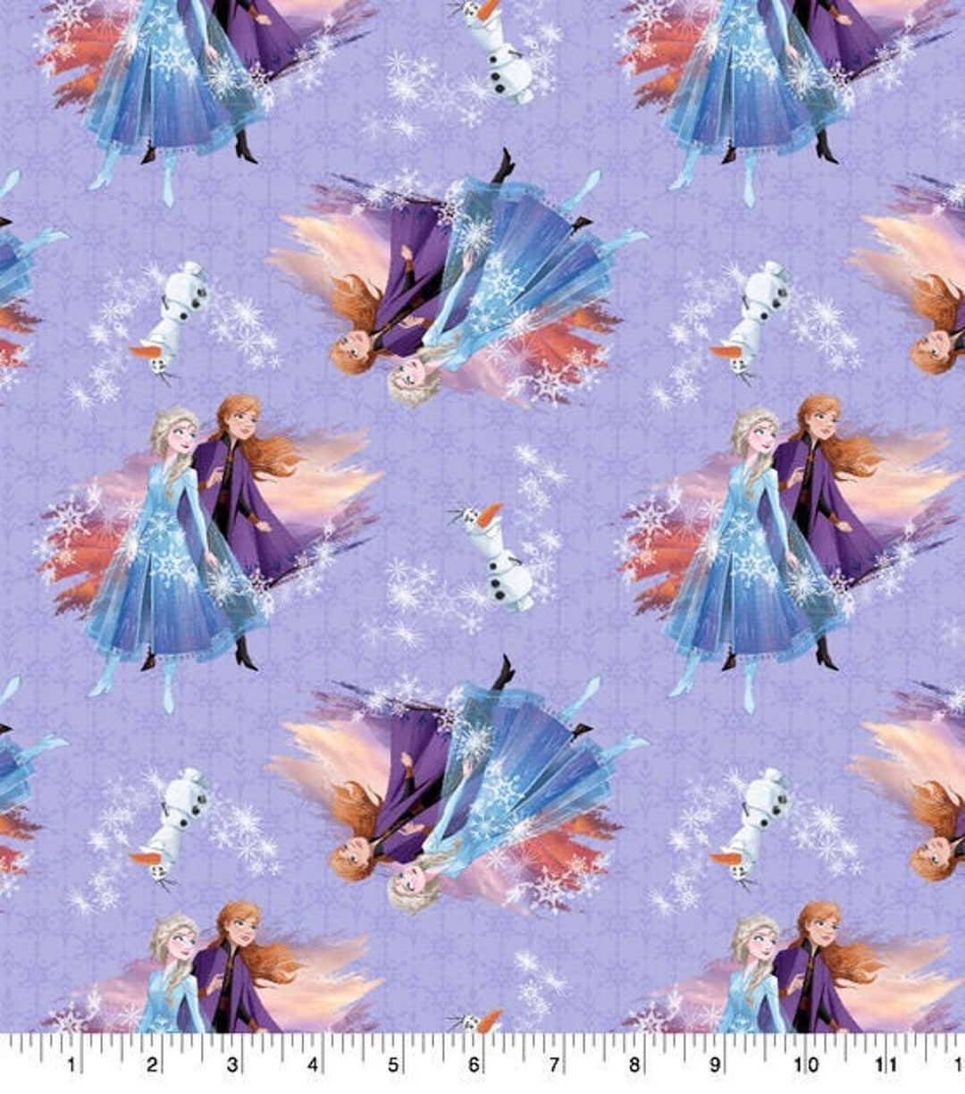 Disney Princess Elsa Frozen Fabric by Fat Quarter FQ Half Many Patterns ...