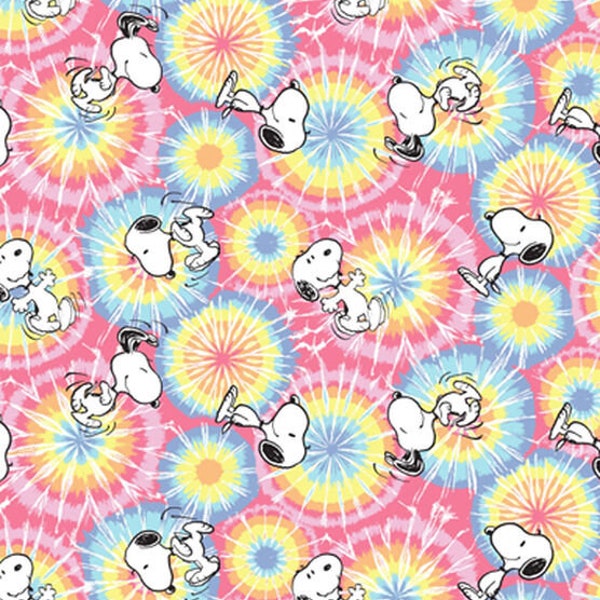 Snoopy Cotton Fabric - Etsy