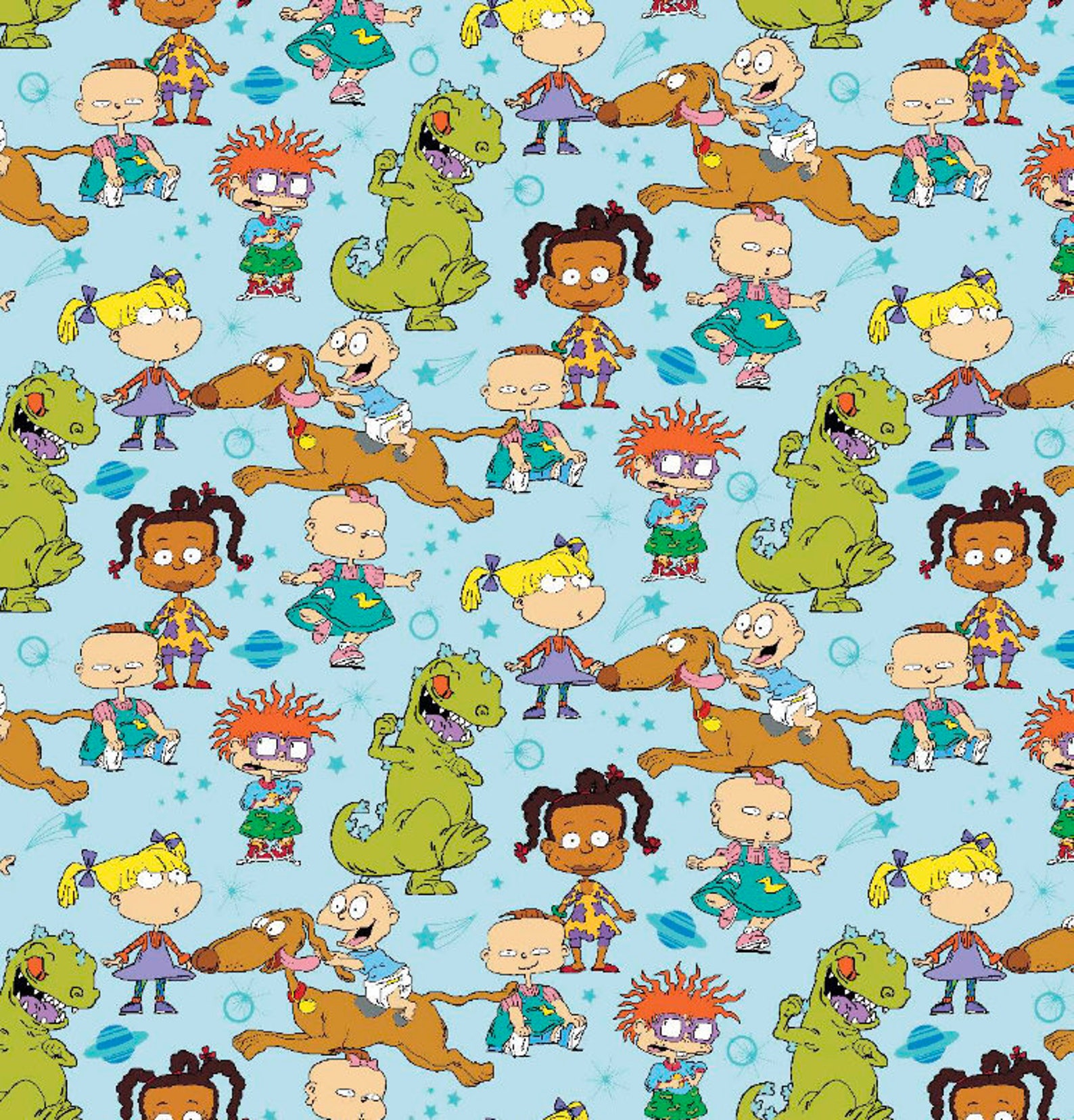 Rugrats Fabric Fat Quarter Lot Bundle Mystery Set of 1 3 NO | Etsy