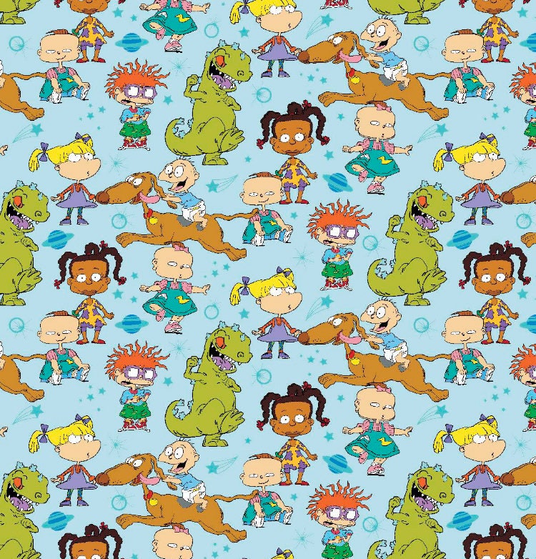 Rugrats Fabric Fat Quarter Lot Bundle Mystery Set of 1 3 NO | Etsy