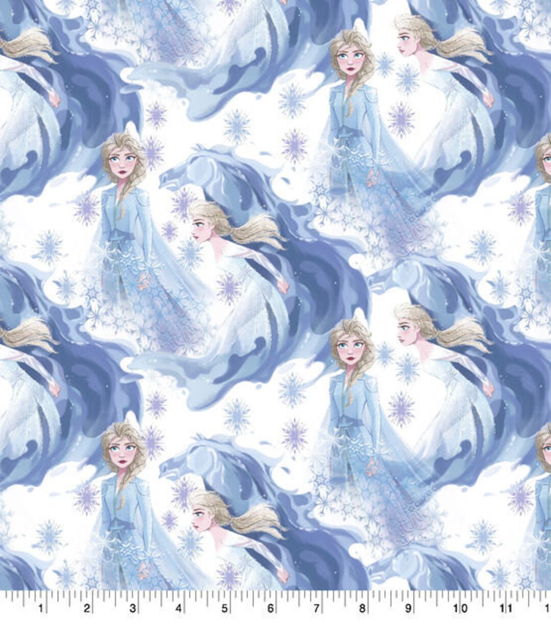 Disney Princess Elsa Frozen Fabric by Fat Quarter FQ Half Many Patterns ...