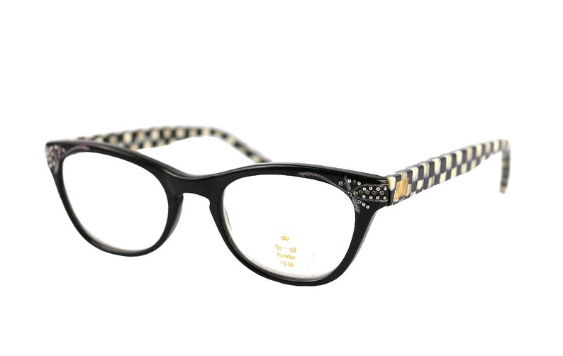 Mackenzie Childs X 3.00 Readers Courtly Check Rare Style Brand - Etsy