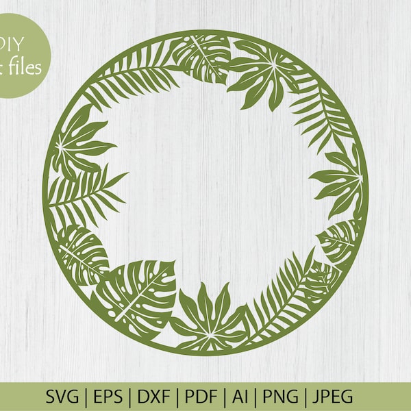 Tropical Svg - Etsy