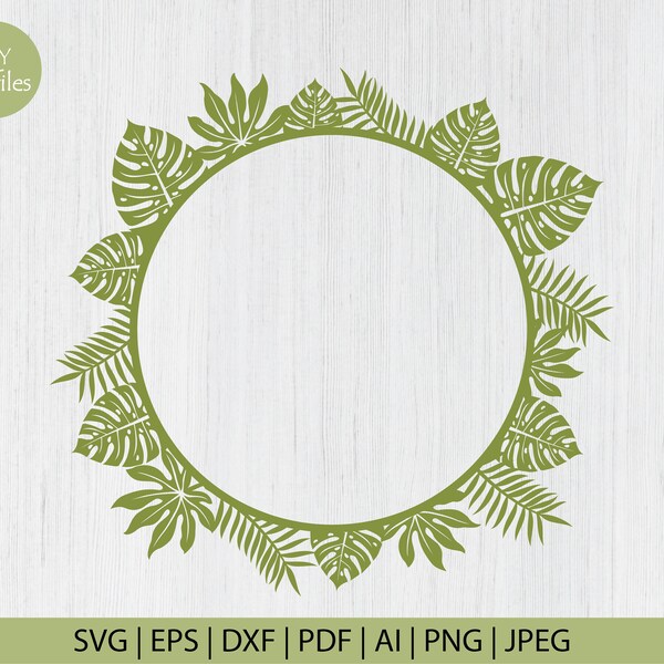Tropical Svg - Etsy