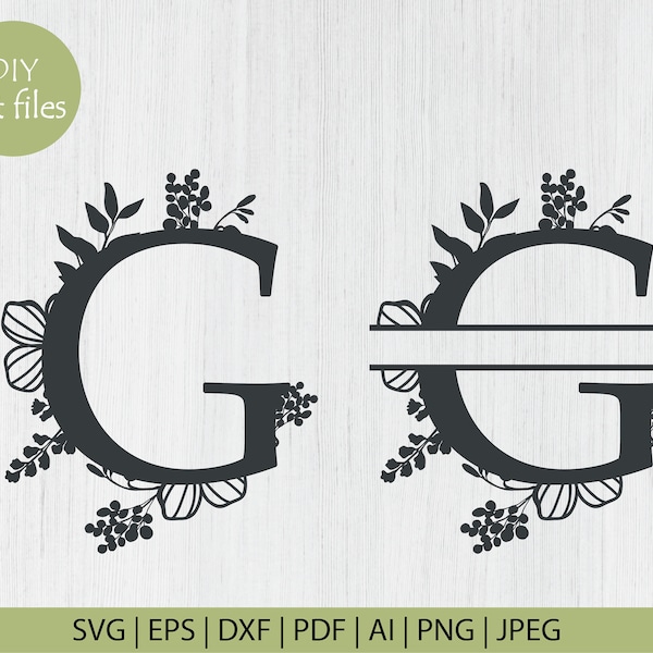 G Monogram - Etsy