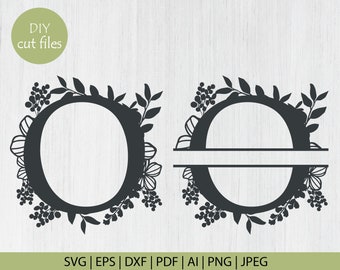 Monogram Letter O | Etsy