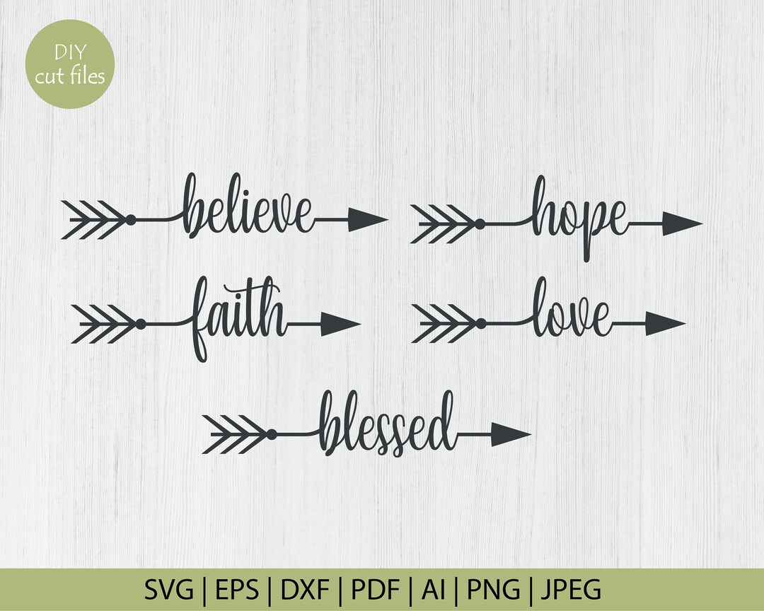 Arrow Words Svg, Arrows Word Svg, Arrow Svg, Love Arrow Svg, Arrows ...