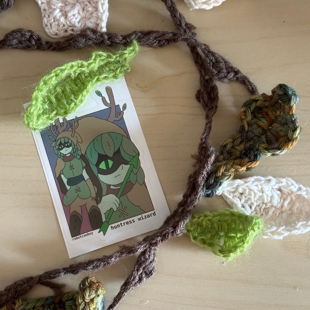 Huntress Wizard Sticker - Etsy