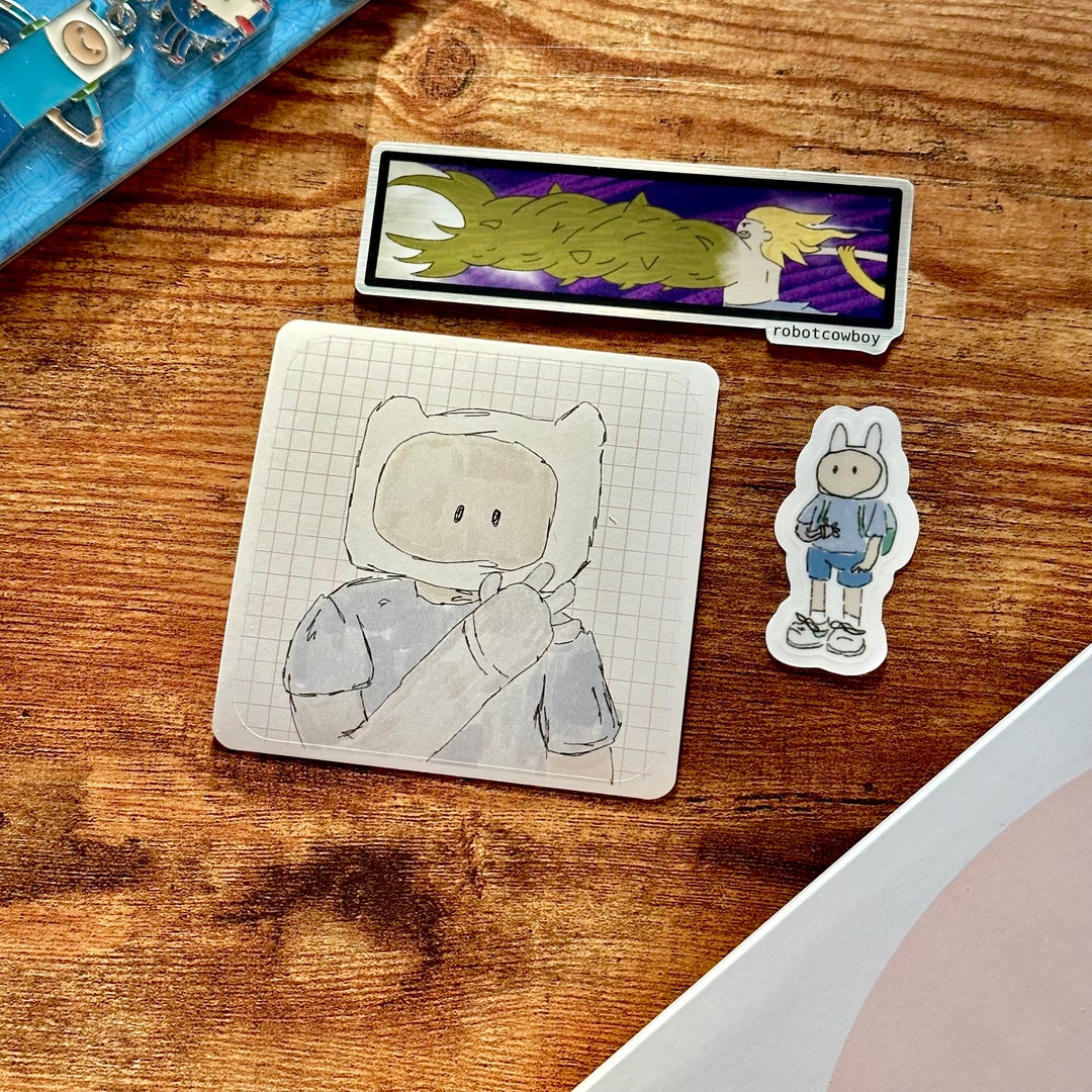 Finn Sticker Pack - Etsy