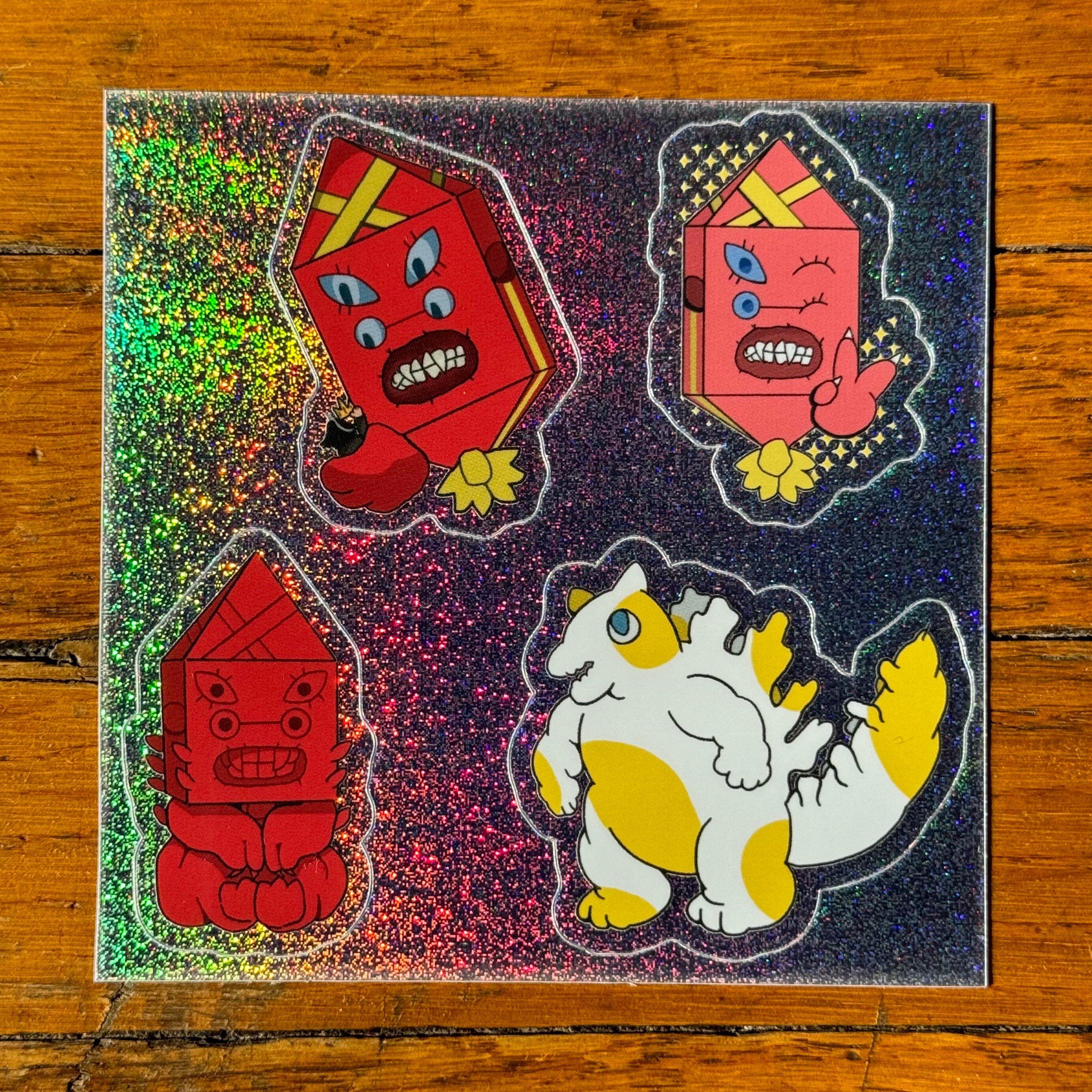 Golb Betty Sticker Sheet - Etsy
