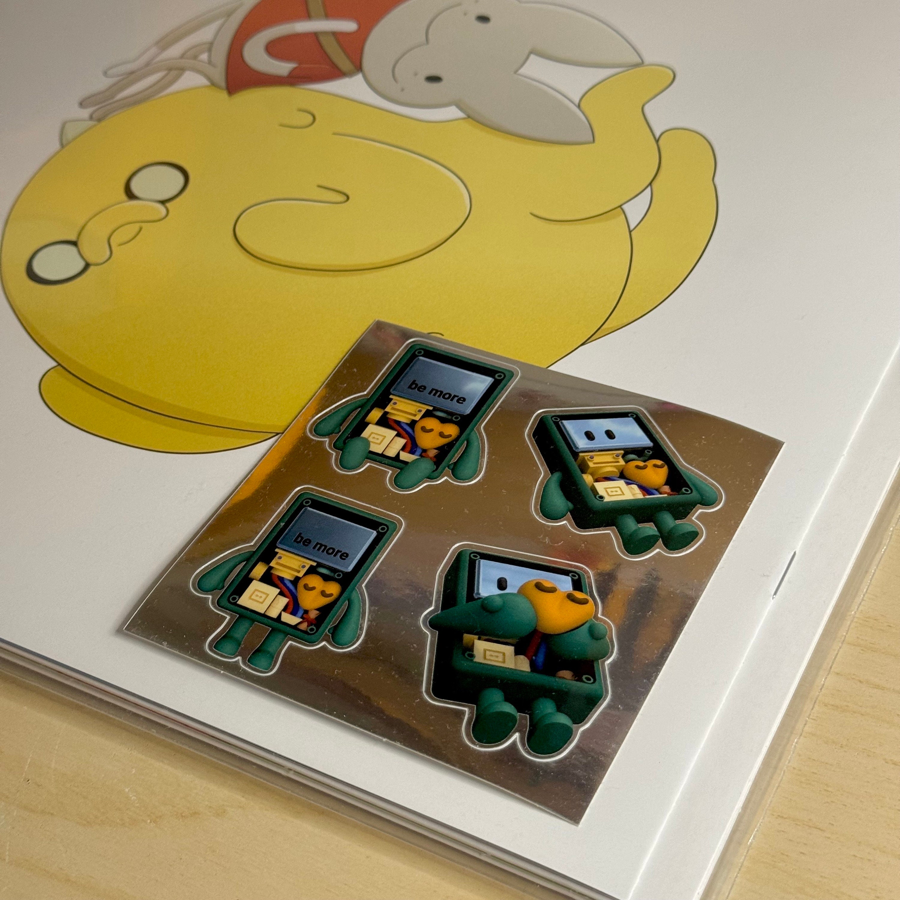 Be More BMO Sticker Sheet - Etsy