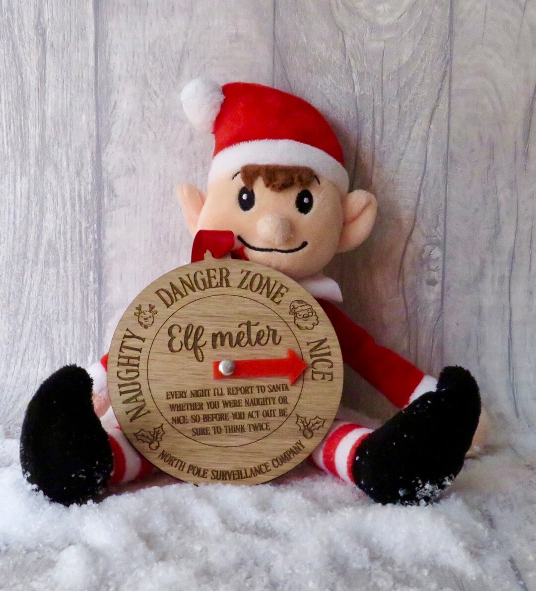 Elf Meter Bauble. Naughty and Nice Surveillance - Etsy